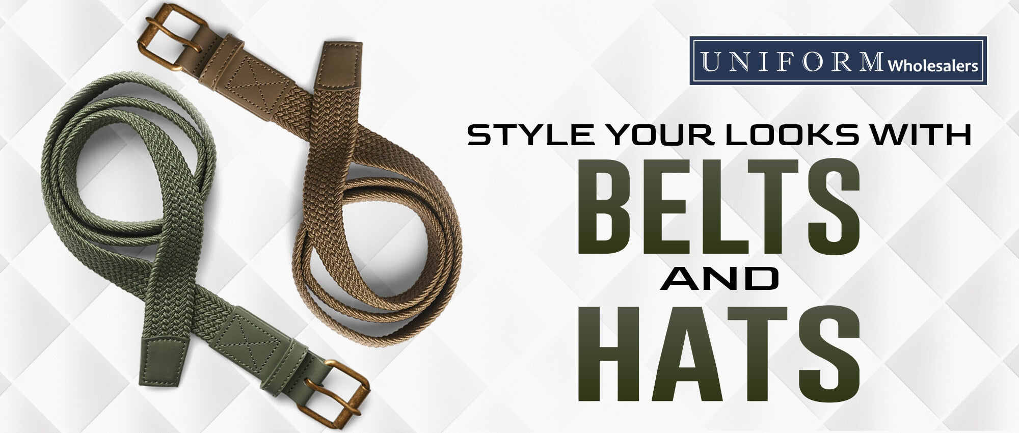 STYLE YOUR LOOKS WITH BELTS AND HATS – Uniform Wholesalers