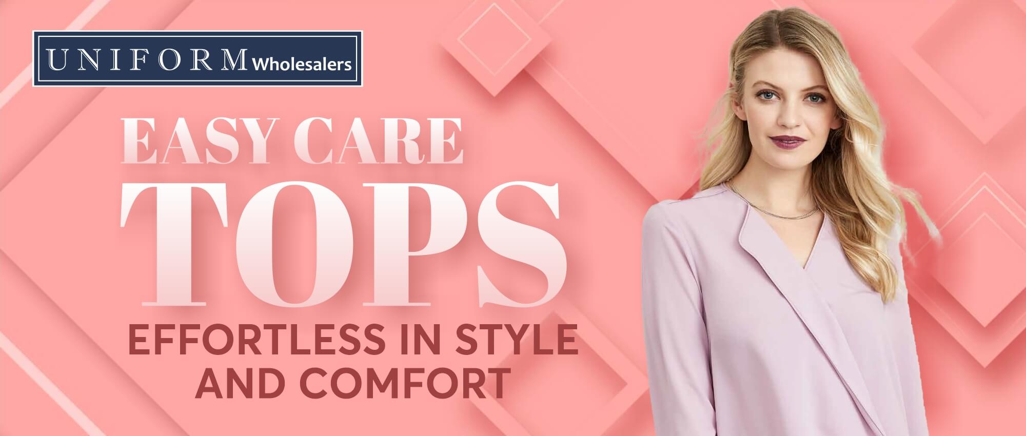 EASY CARE TOPS EFFORTLESS IN STYLE AND COMFORT – Uniform Wholesalers