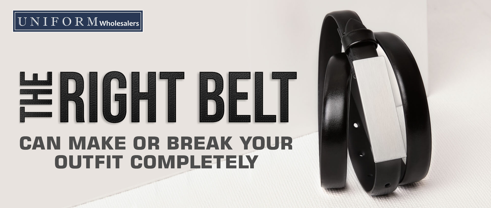THE RIGHT BELT CAN MAKE OR BREAK YOUR OUTFIT COMPLETELY – Uniform ...