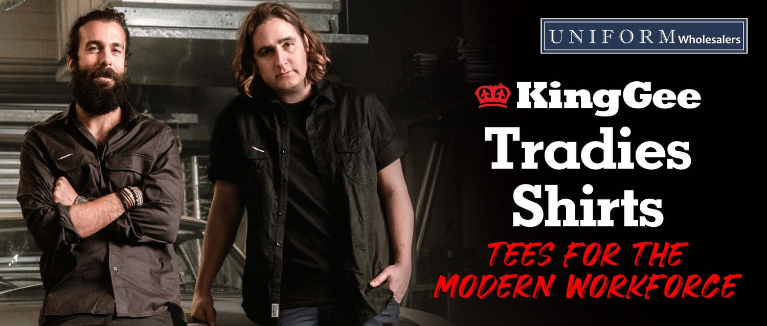 KING GEE TRADIES SHIRTS TEES FOR THE MODERN WORKFORCE – Uniform Wholesalers