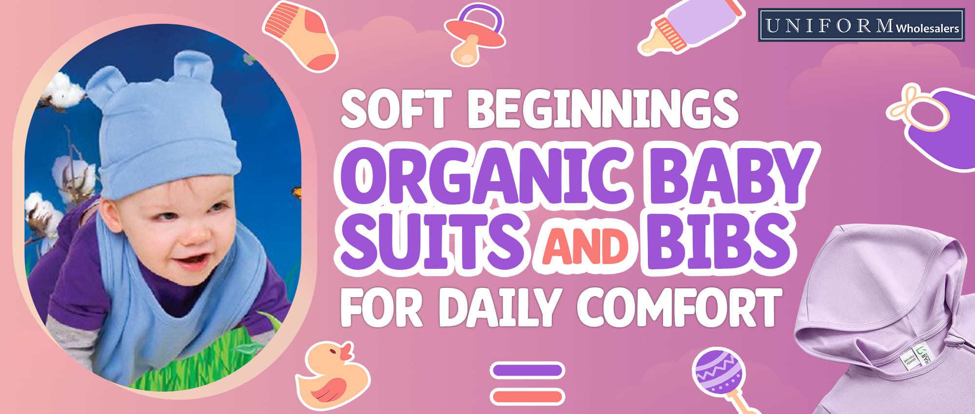 SOFT BEGINNINGS - ORGANIC BABY SUITS AND BIBS FOR DAILY COMFORT ...