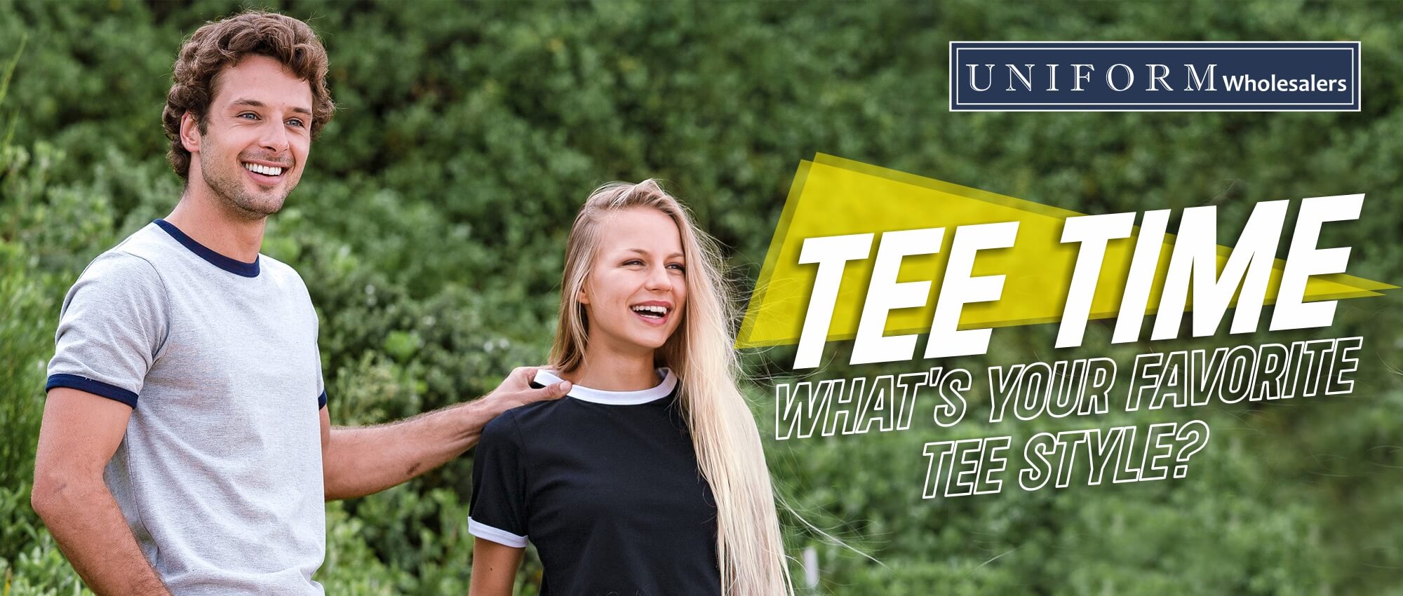 TEE TIME WHAT'S YOUR FAVORITE TEE STYLE? – Uniform Wholesalers