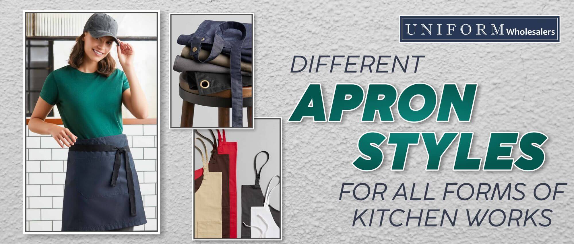 DIFFERENT APRON STYLES FOR ALL FORMS OF KITCHEN WORKS – Uniform Wholesalers