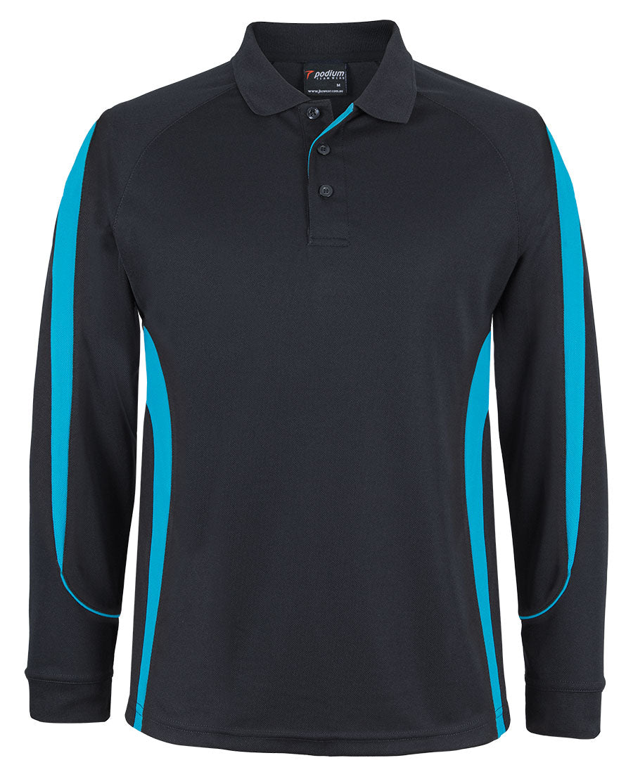 Jb's Podium L/S Bell Polo (7BELL) – Uniform Wholesalers