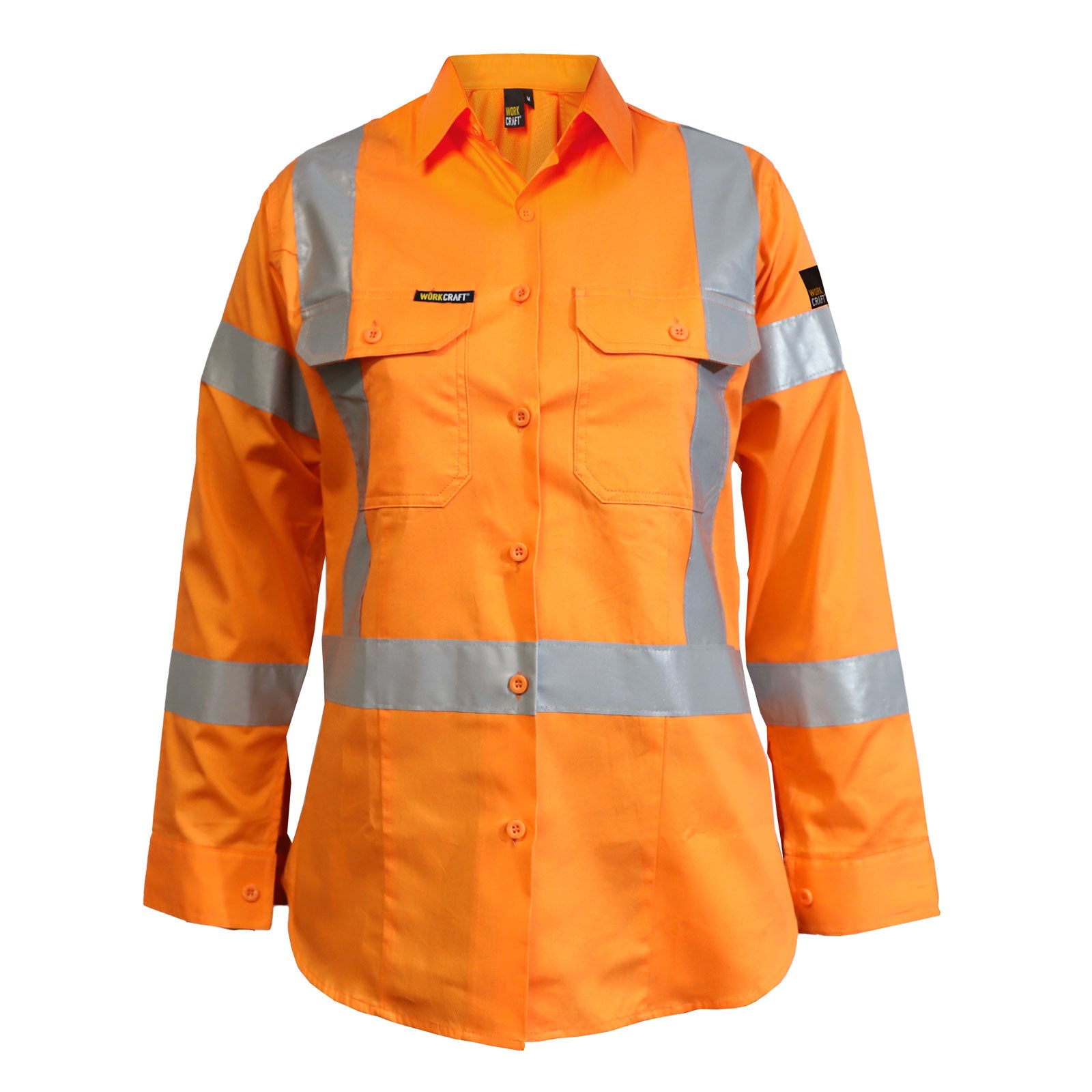 Workcraft Ladies Nsw Rail Xpattern Shirt (WSL509) – Uniform Wholesalers