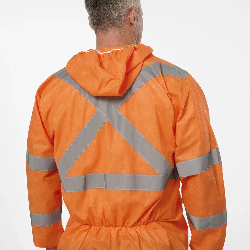 King Gee Originals Hi Vis Taped Disposable Coverall (K51012) – Uniform ...