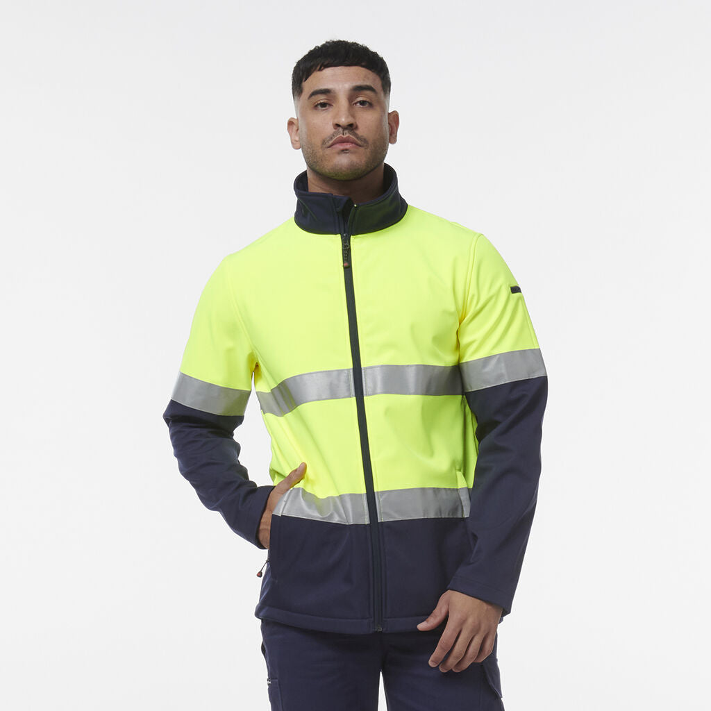 King Gee Reflective Spliced Softshell Jacket (K55034) – Uniform Wholesalers