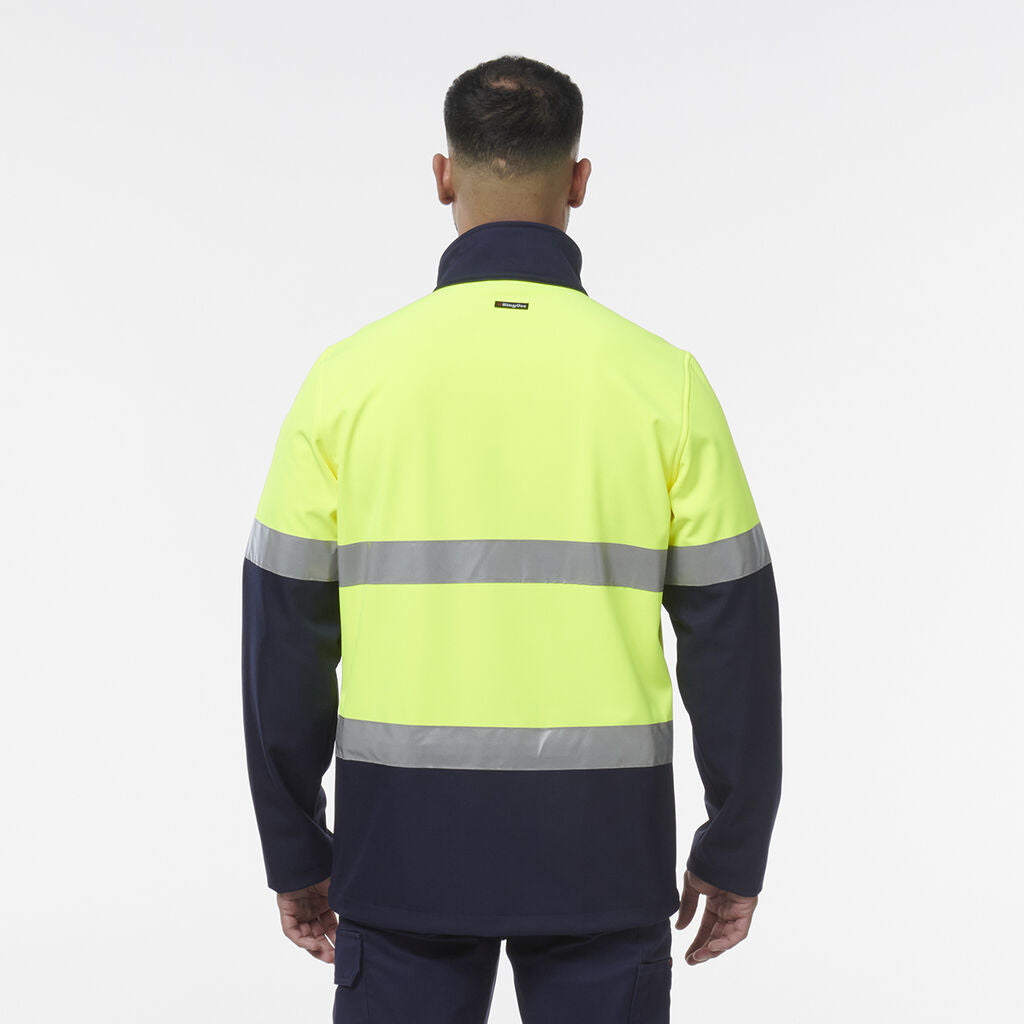 King Gee Reflective Spliced Softshell Jacket (K55034) – Uniform Wholesalers