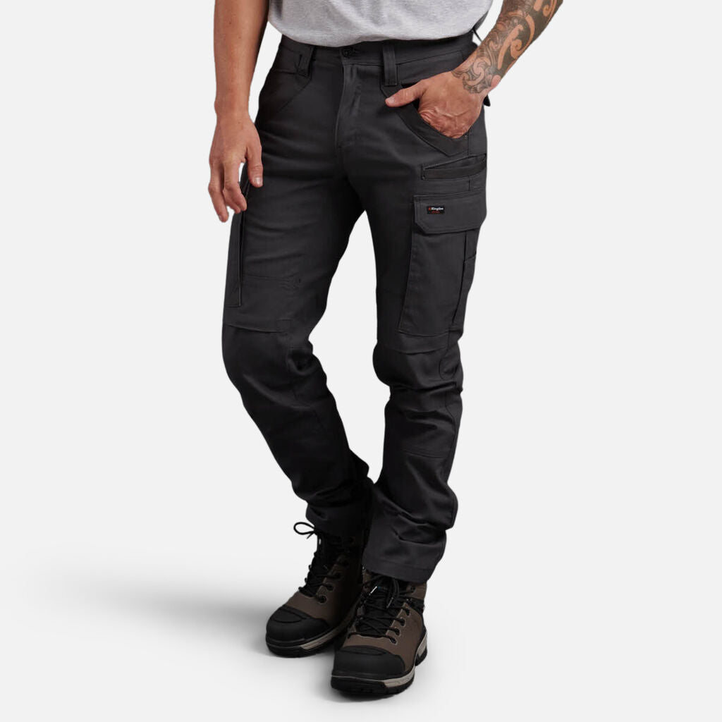 King Gee Tradies Stretch Cargo Pant (K69860) – Uniform King Gee Tradies Stretch Cargo Pant (K69860) – Uniform