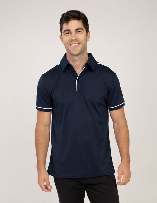 Be Seen Men's short sleeve polo Shirt (BSP2030) – Uniform Wholesalers
