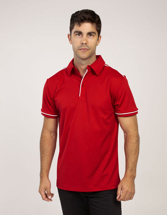 Be Seen Men's short sleeve polo Shirt (BSP2030) – Uniform Wholesalers