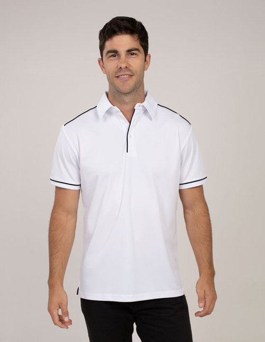 Be Seen Men's short sleeve polo Shirt (BSP2030) – Uniform Wholesalers