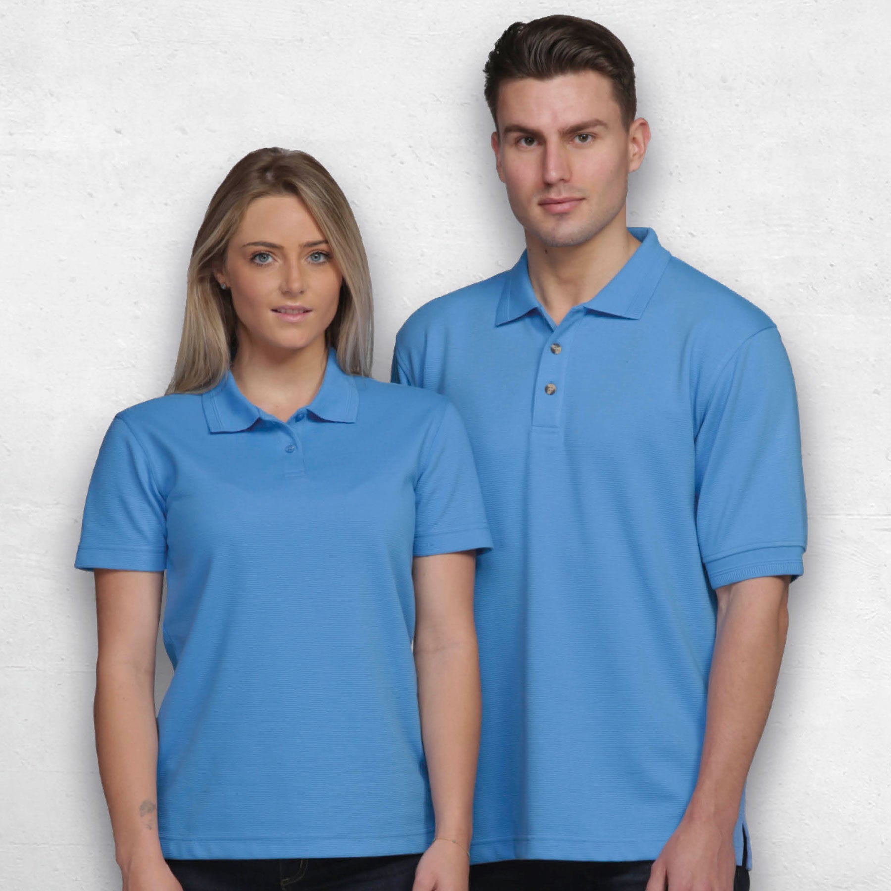 Gear For Life Men's Jacquard Ottoman Balmoral Polo (JO) – Uniform ...